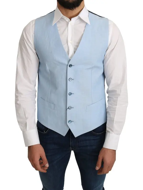 Dolce & Gabbana Formal Vest - Blue