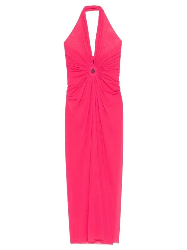 FISICO Dress With Neckline - Pink