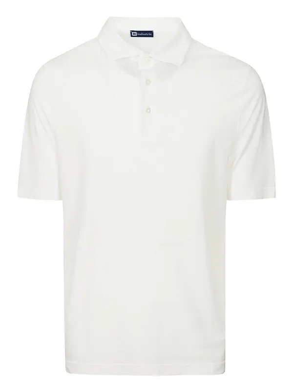 FILIPPO DE LAURENTIIS Cotton Polo Shirt - White