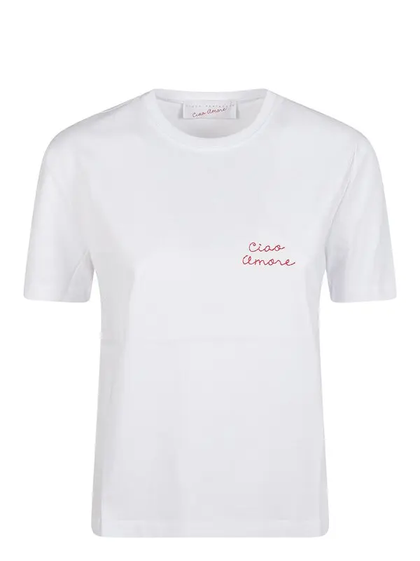 Giada Benincasa Ciao Amore T-shirt - White