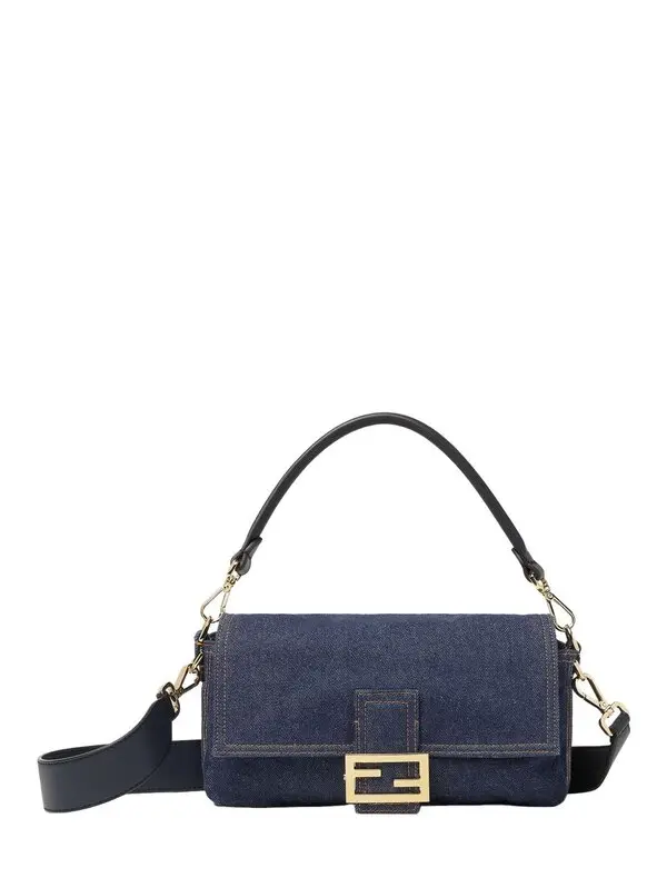 Fendi Baguette Crossbody Bag - Blue