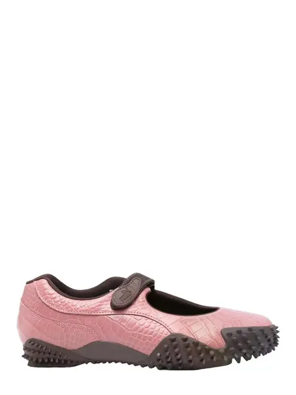 PUMA Mostro Fey Croc-effect Sneakerinas - Pink