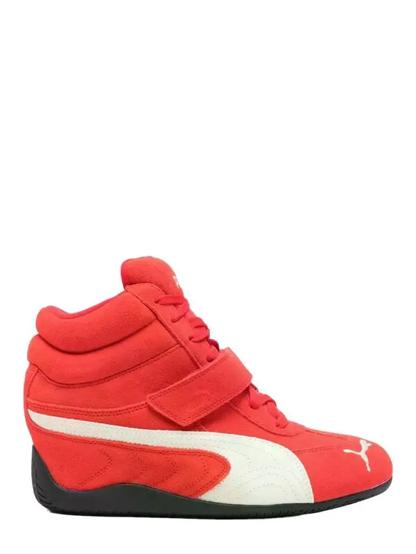 PUMA Speedcat Wedge Lace-up Sneakers - Red