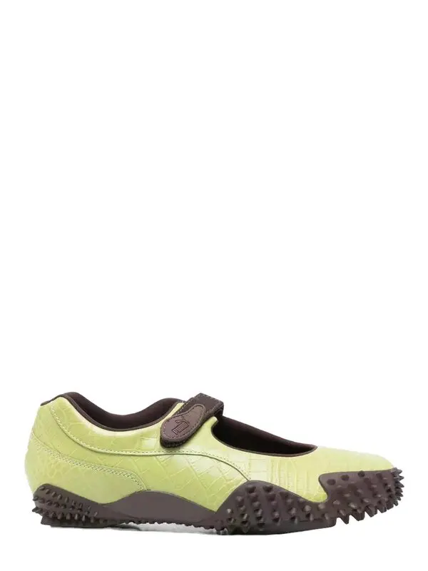 PUMA Mostro Fey Croc-effect Sneakerinas - Green