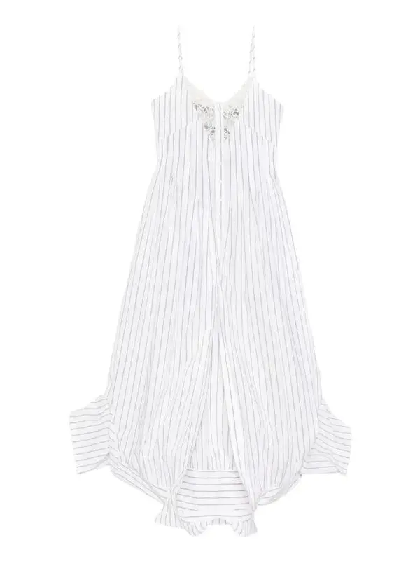 BONBOM Striped Top - White