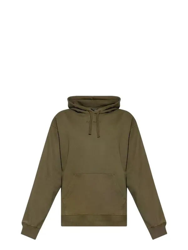 Balmain Logo-embroidered Hoodie - Green