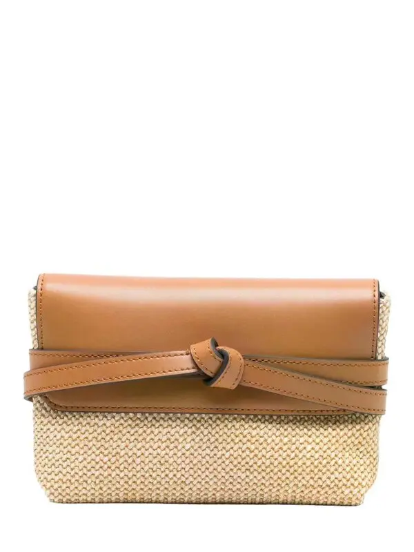 GIANNI CHIARINI Belty Clutch Bag - Neutrals
