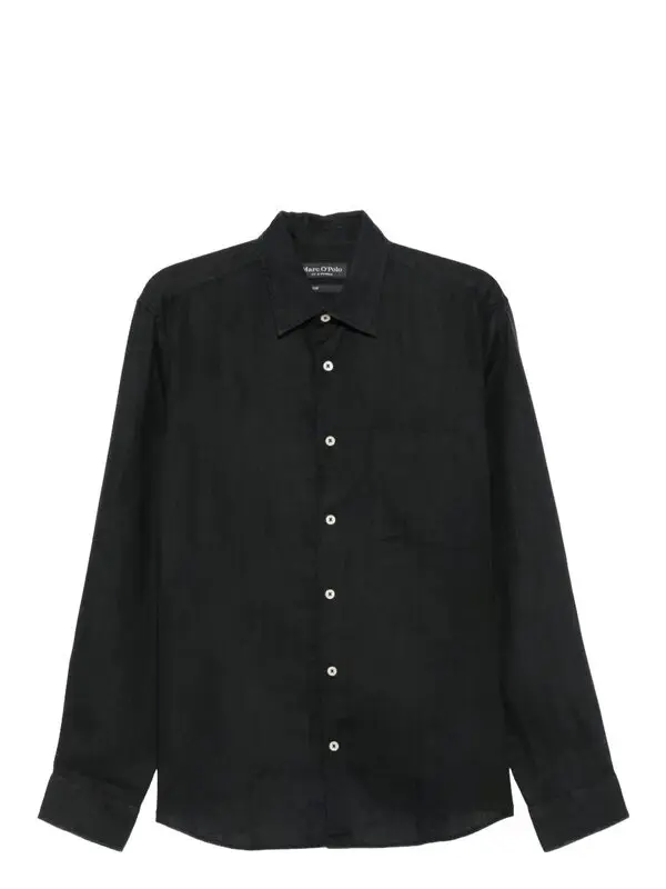 Marc O'polo Patch-pocket Shirt - Black