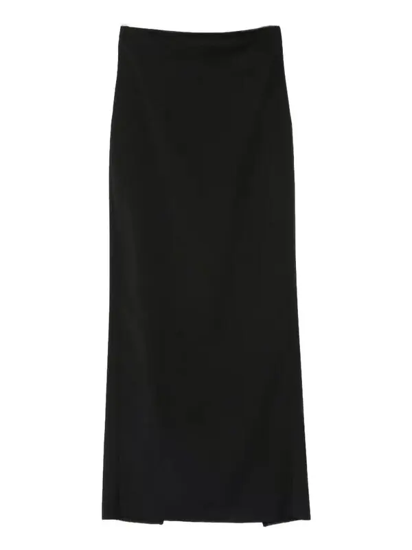 MARSEM High-waisted Maxi Skirt - Black