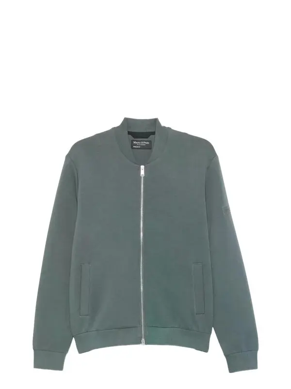 Marc O'polo Zip-fastening Sweatshirt - Green