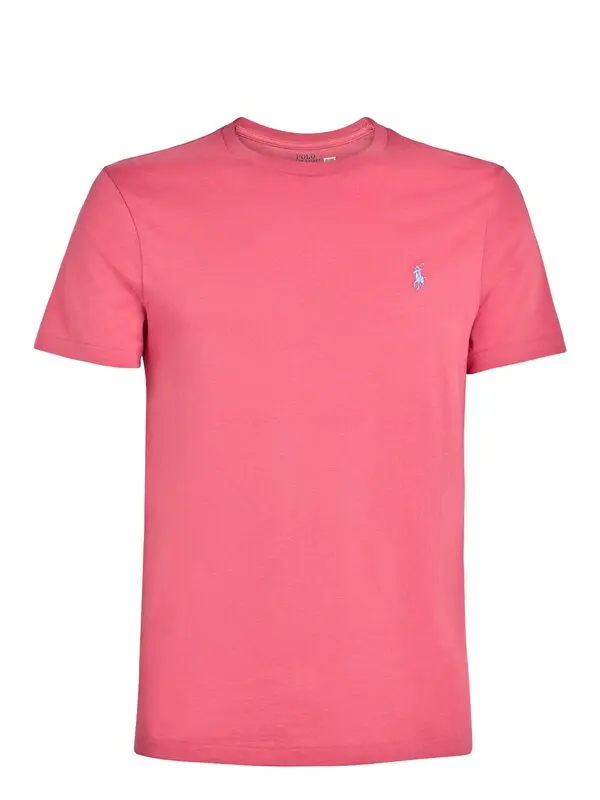 Polo Ralph Lauren Cotton Custom-fit Polo Pony T-shirt - Red