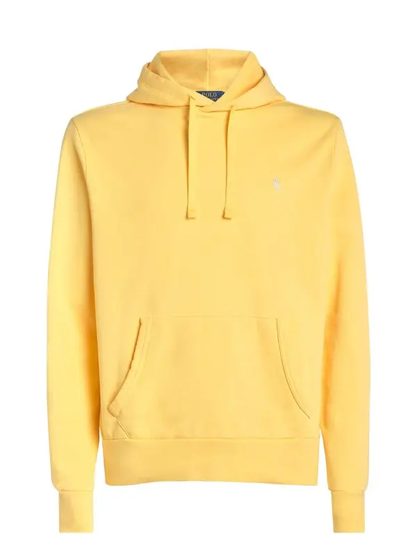 Polo Ralph Lauren Cotton Loopback Fleece Hoodie - Yellow