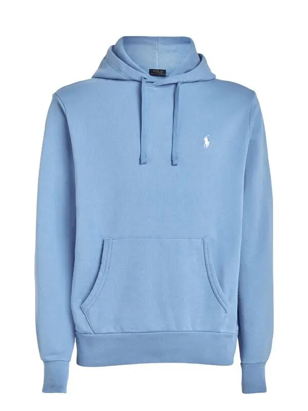 Polo Ralph Lauren Cotton Loopback Fleece Hoodie - Blue