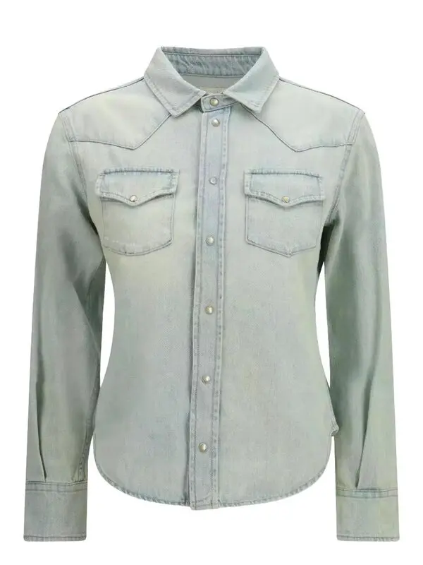 Jacob Cohen Western Denim Shirt - Blue