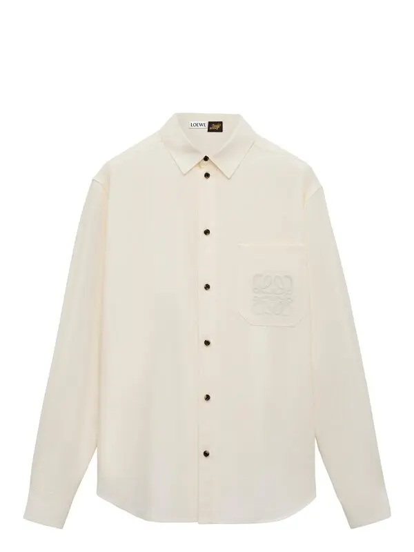 Loewe X Paula's Ibiza Anagram Shirt - White