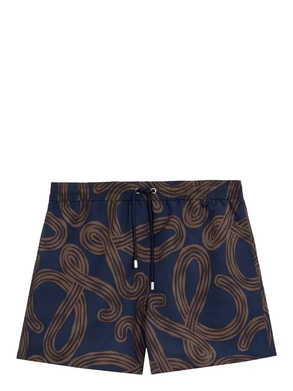 Loewe X Paula’ Ibiza Anagram Swim Shorts - Navy