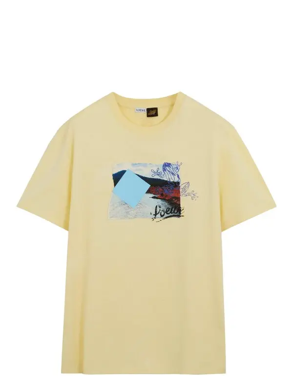 Loewe X Paula' Ibiza Relaxed T-shirt - Yellow