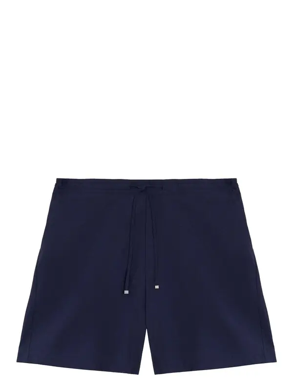 Loewe X Paula’s Ibiza Poplin Shorts - Navy