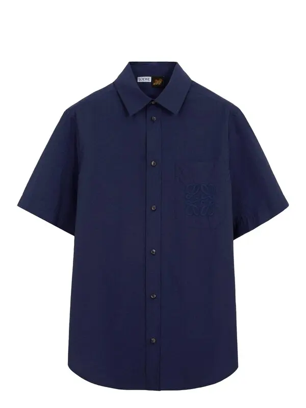 Loewe X Paula’s Ibiza Anagram Shirt - Navy