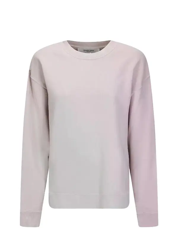 GOLDEN GOOSE Boxi Logo-patch Sweatshirt - Pink