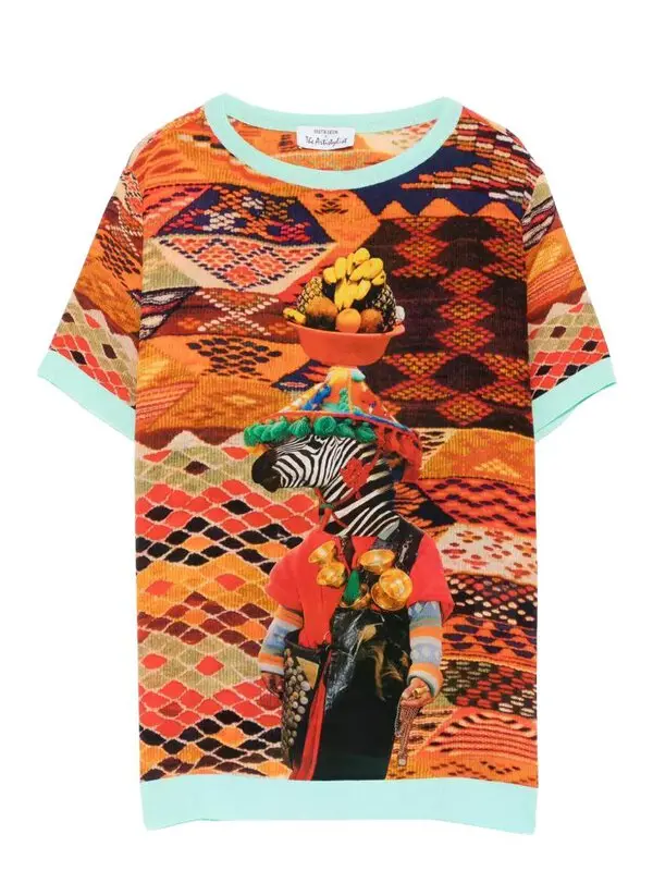 The Artistylist Graphic-print T-shirt - Orange