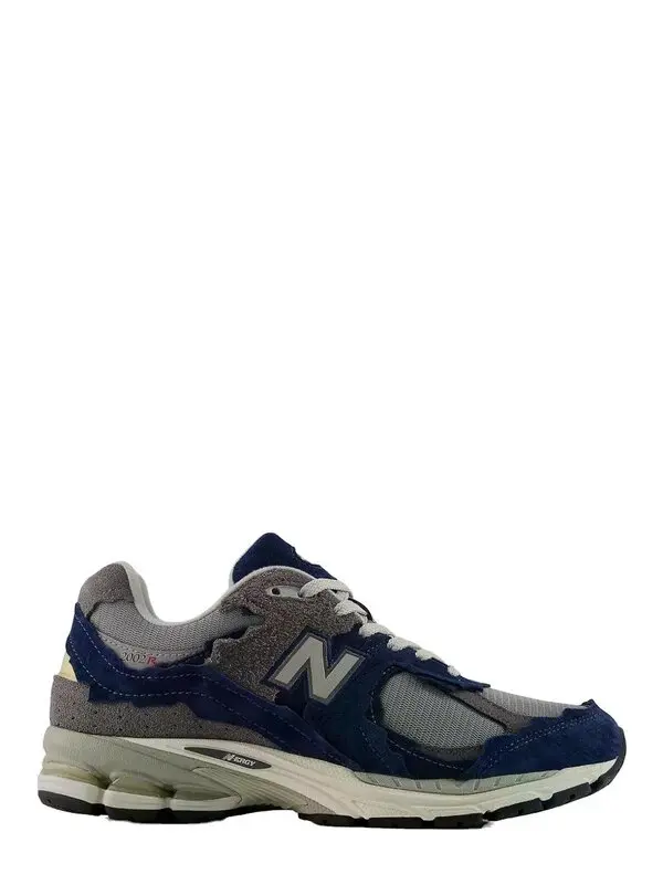 NEW BALANCE Suede And Mesh M2002d Sneakers - Blue