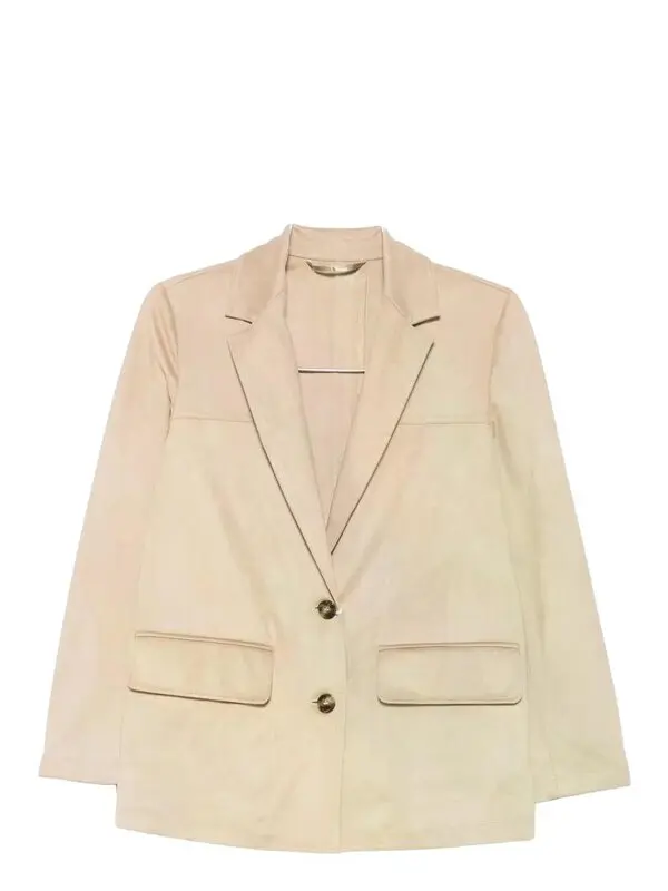 Marella Button-fastening Blazer - Neutrals