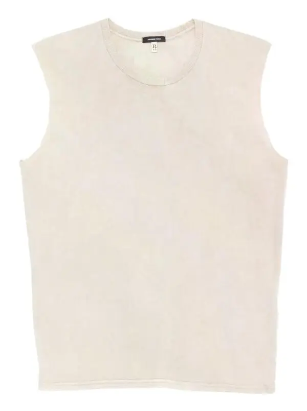 R13 Sleeveless T-shirt - Neutrals