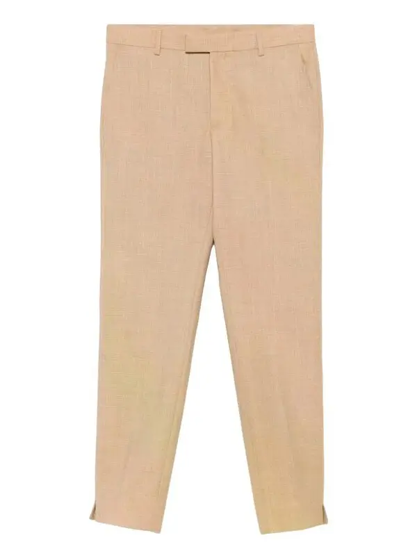 MAISON MARGIELA Slit-cuff Tailored Trousers - Neutrals