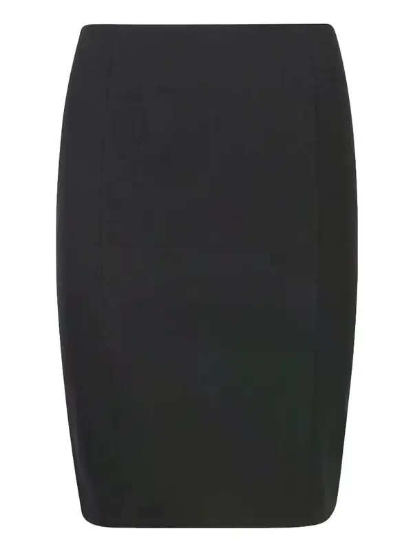 DONDUP Panelled Zip-front Skirt - Black