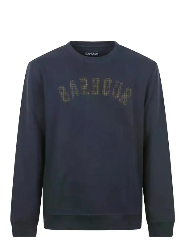Barbour Berwick Logo-appliqué Sweater - Blue
