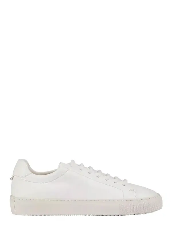DOUCAL'S Lace-up Leather Sneakers - White