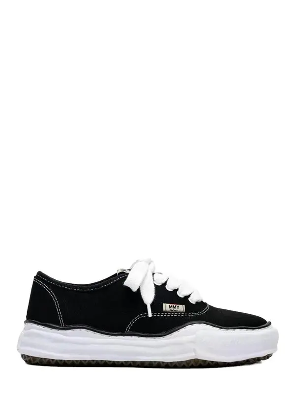 Mihara Yasuhiro Chunky-sole Lace-up Sneakers - Black