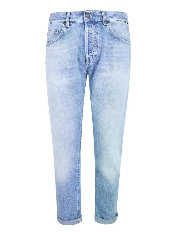 DONDUP Acid Wash Skinny Jeans - Blue