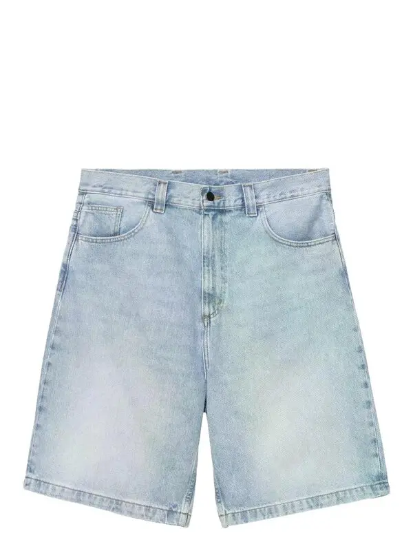 Carhartt Work In Progress Brandon Shorts - Blue (heavy Worn Bleached)