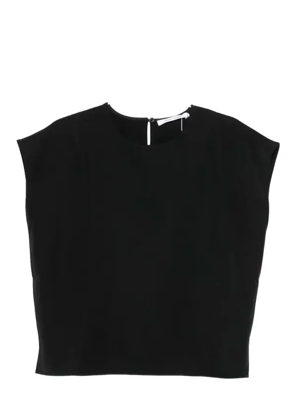 SAMSOE SAMSOE Sahoy Round-neck Top - Black