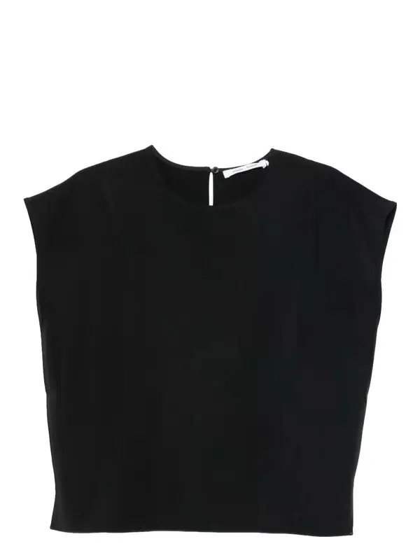 SAMSOE SAMSOE Sahoy Round-neck Top - Black
