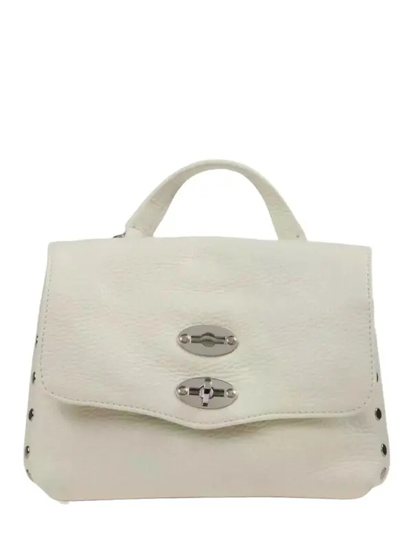 ZANELLATO Riveted Postina Leather Tote - Neutrals