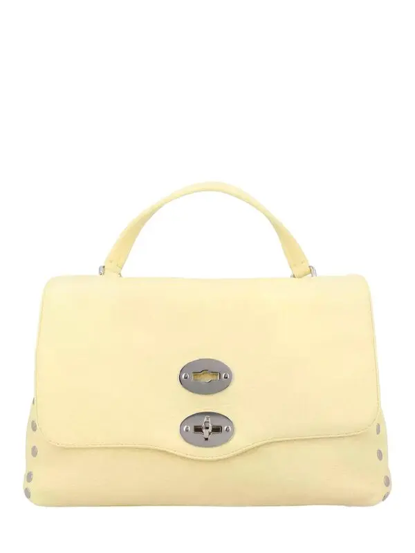 ZANELLATO Grained Leather Shoulder Bag - Yellow