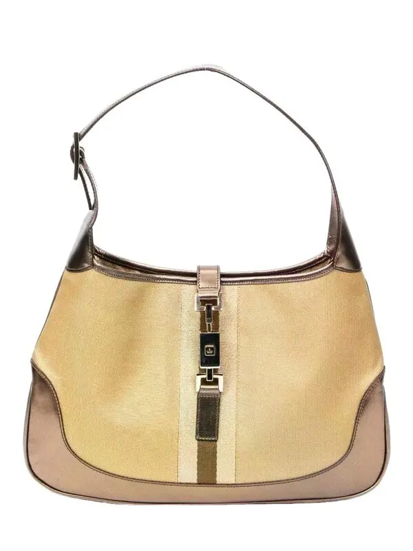 Gucci Jackie Piston Shoulder Bag - Neutrals