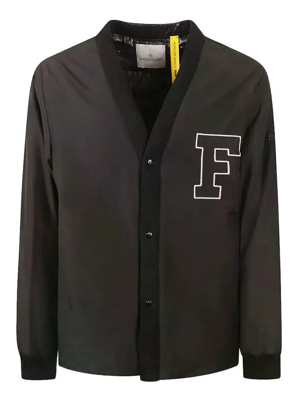 Moncler X Frgmt Logo-patch Jacket - Black