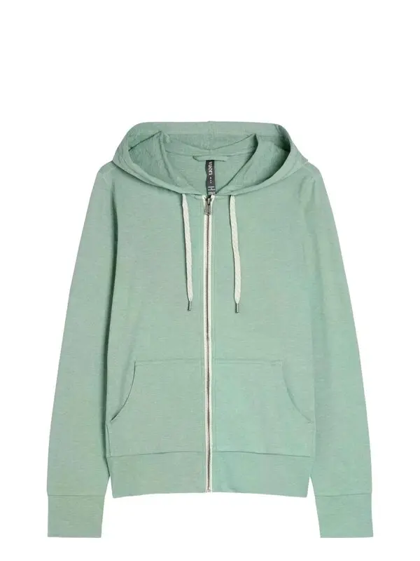 Vuori Halo Performance 2.0 Zip-up Hoodie - Green