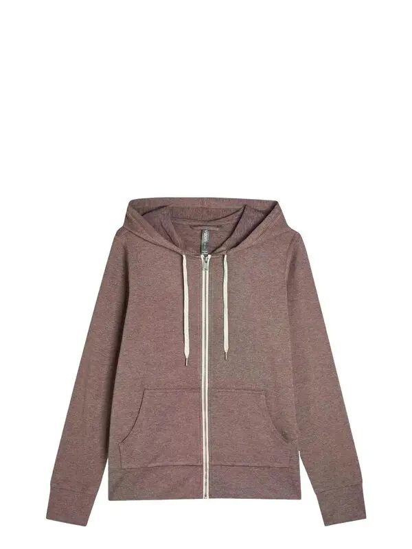 Vuori Halo Zip-up Hoodie - Brown