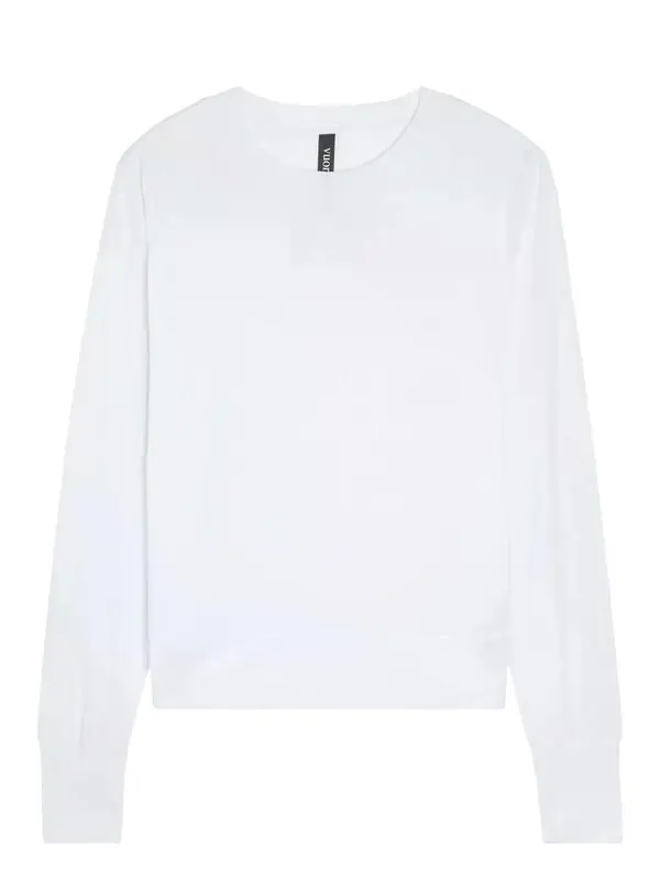Vuori Long-sleeved Crewneck T-shirt - White