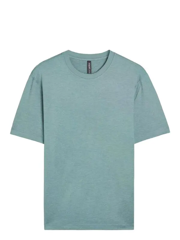 Vuori Mélange-effect T-shirt - Blue