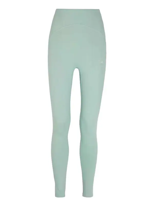 Adidas By Stella McCartney Logo-print Leggings - Green