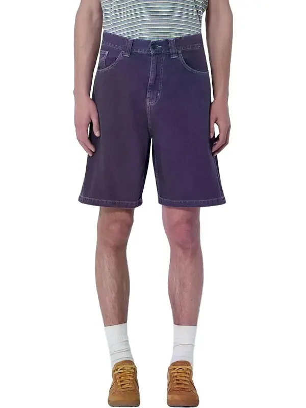 Carhartt Work In Progress Five-pocket Denim Shorts - Purple