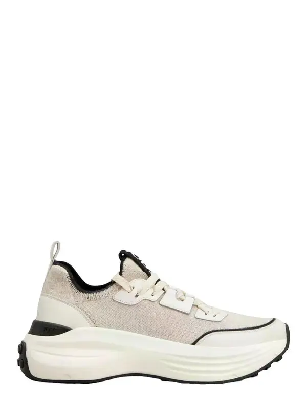 TOD'S Panelled Lace-up Sneakers - Neutrals