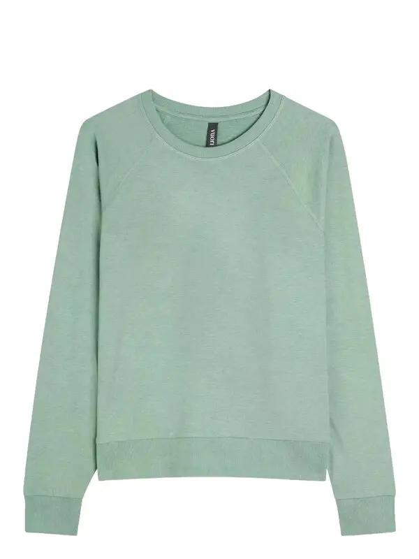 Vuori Halo Raglan-sleeve Sweater - Green