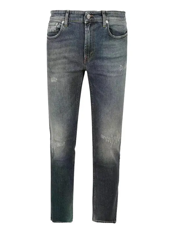 DEPARTMENT 5 Skeith Distressed Jeans - Blue